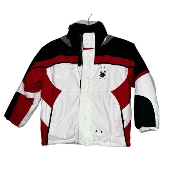 Spyder | Jackets & Coats | Spyder Coat Kids Boys Sz 8 Black Zip Up ...